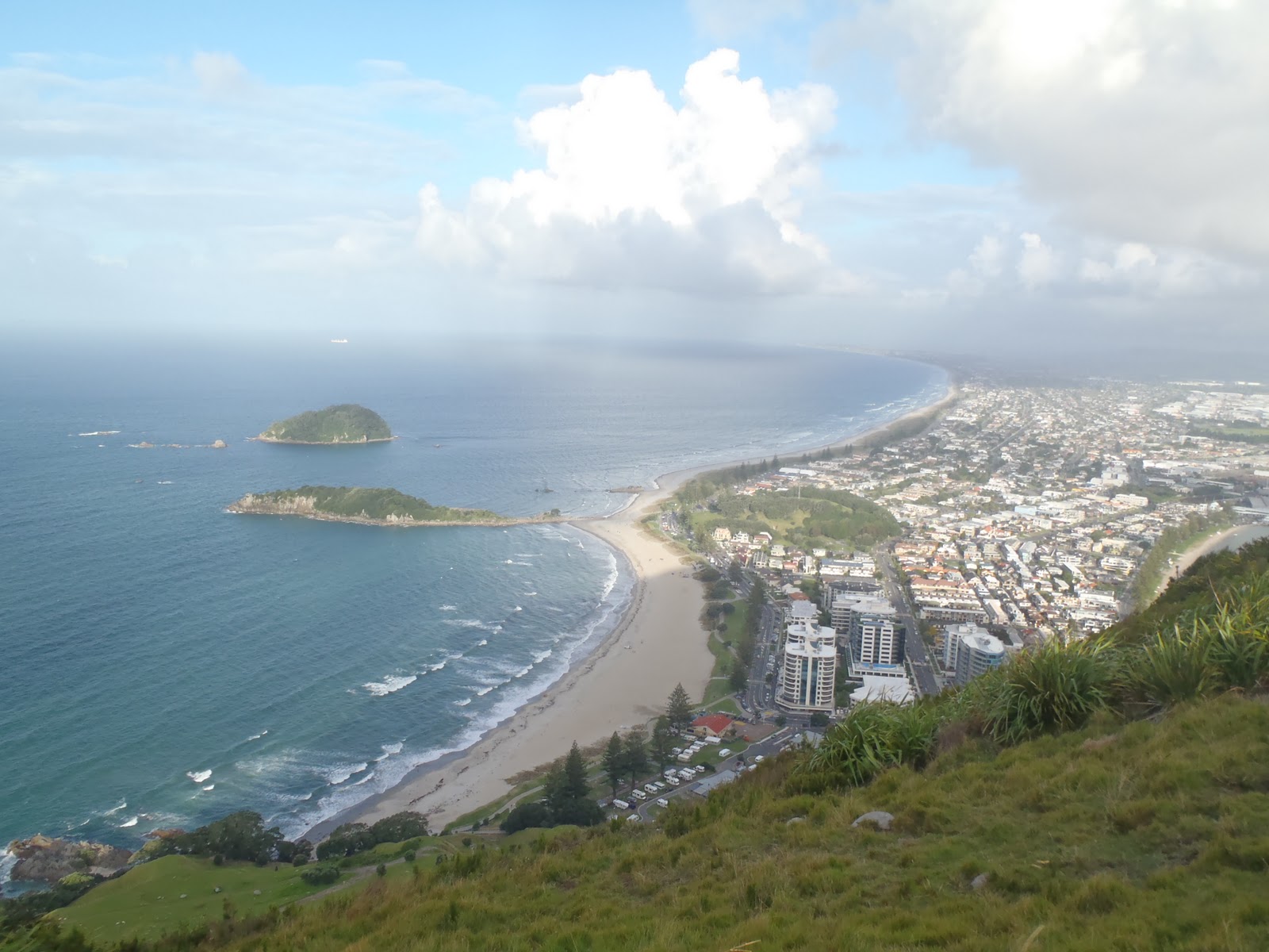 Destino familiar: New Zealand: Subida al Monte Mauao - Monte Maunganui ....
