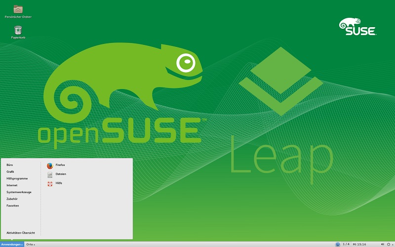 [video] OpenSUSE Leap 42.1 có gì mới | HIUBUNTU