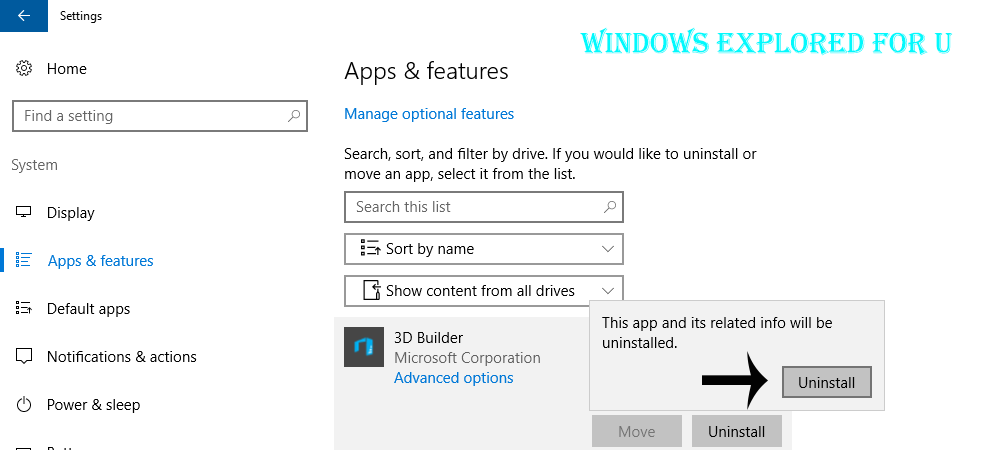 Logeshwaran.org: How to remove 3D builder App from Windows 10 after ... Logeshwaran.org: How to remove 3D builder App from Windows 10 after ...