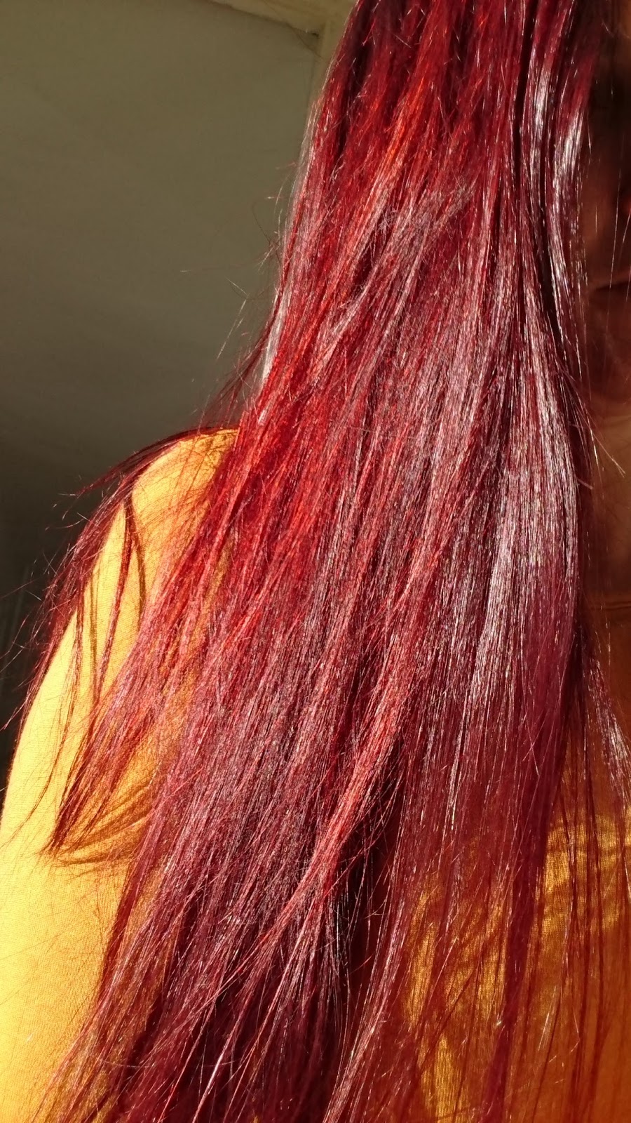 cheveux rouges : henne du radjasthan