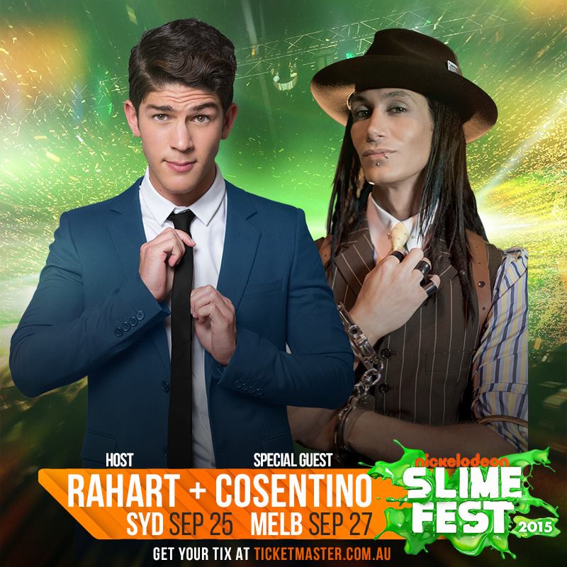 NickALive!: Rahart Adams To Host Nickelodeon Australia's SLIMEFEST 2015