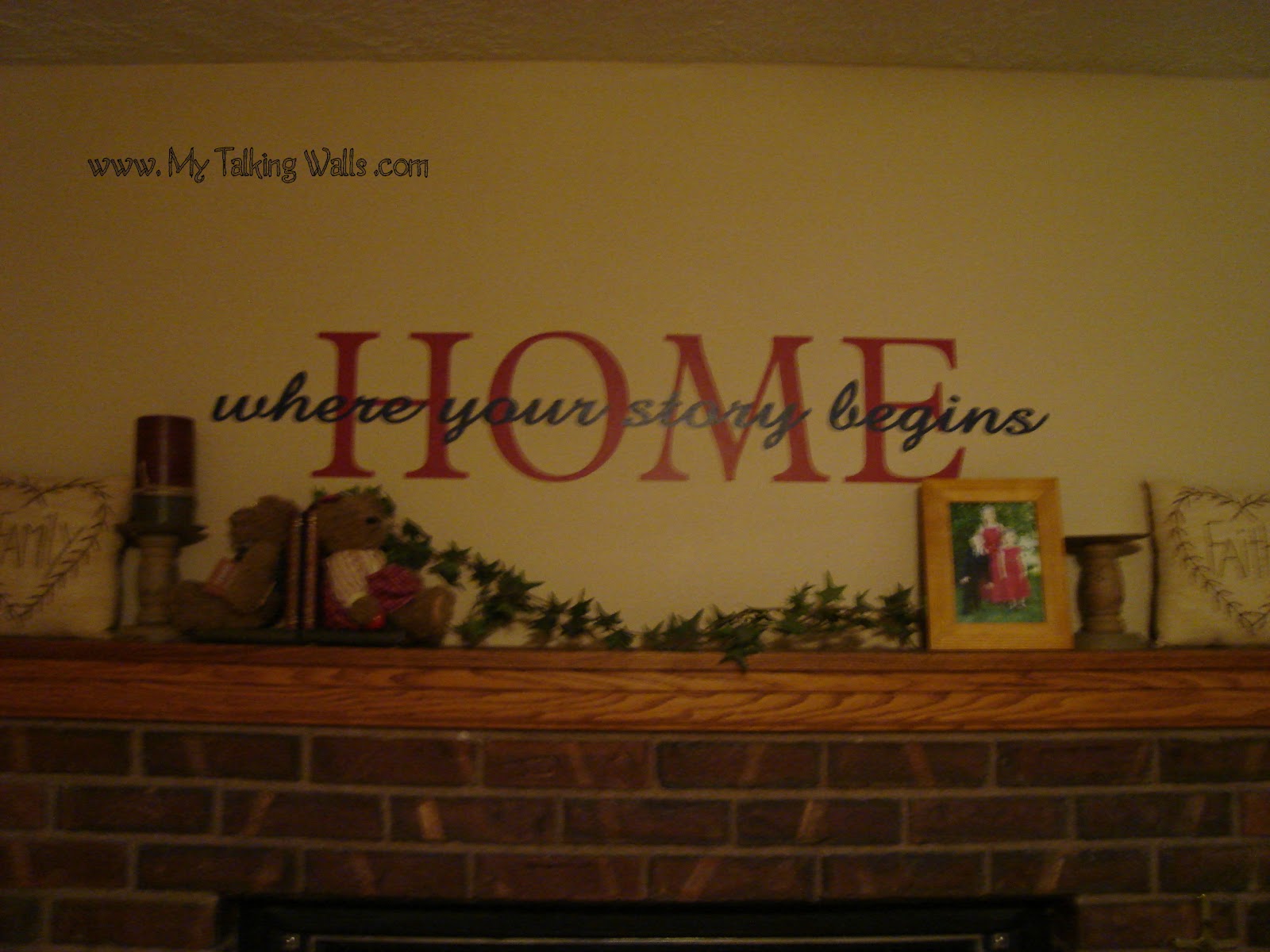 My Talking Walls: Custom Vinyl Lettering