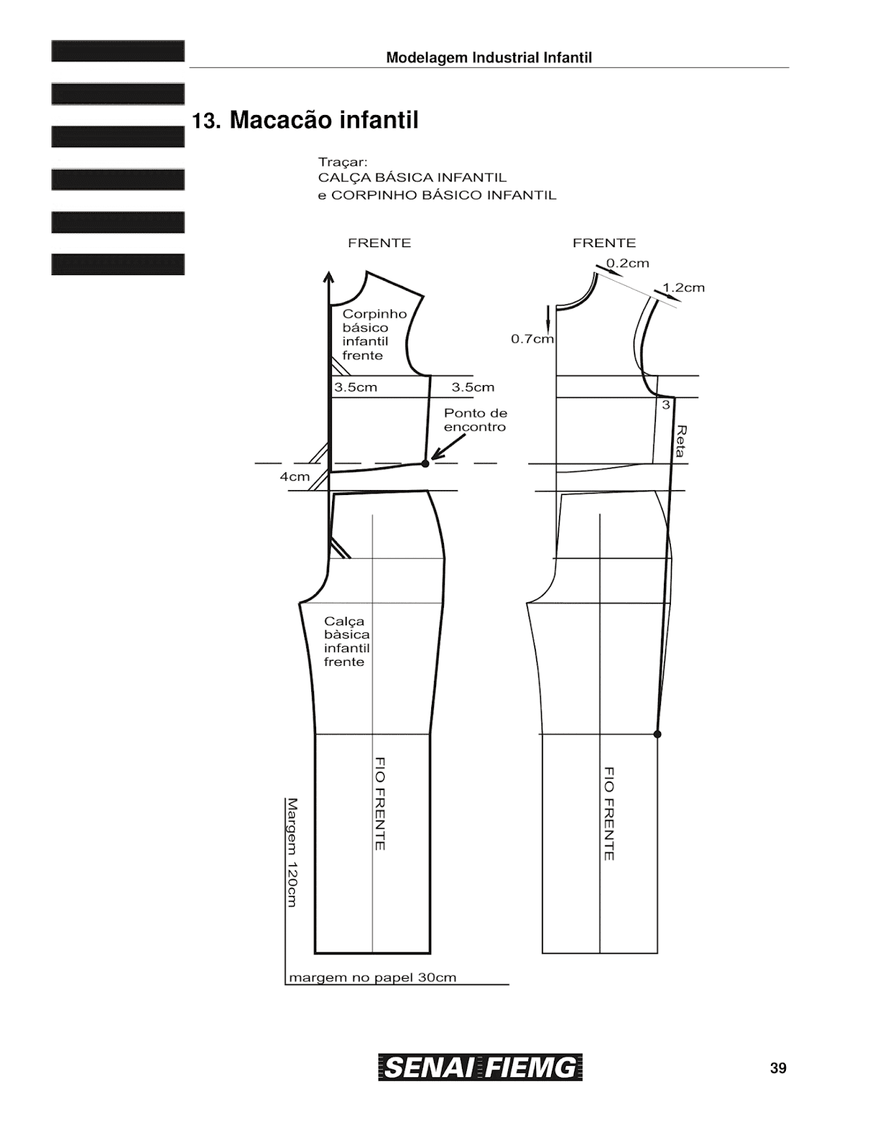 Então bora costurar.: Modelagem de roupa infantil feminino básico