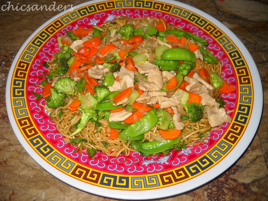 chicsanders: How to make Chinese Pancit Canton, the fast and easy way