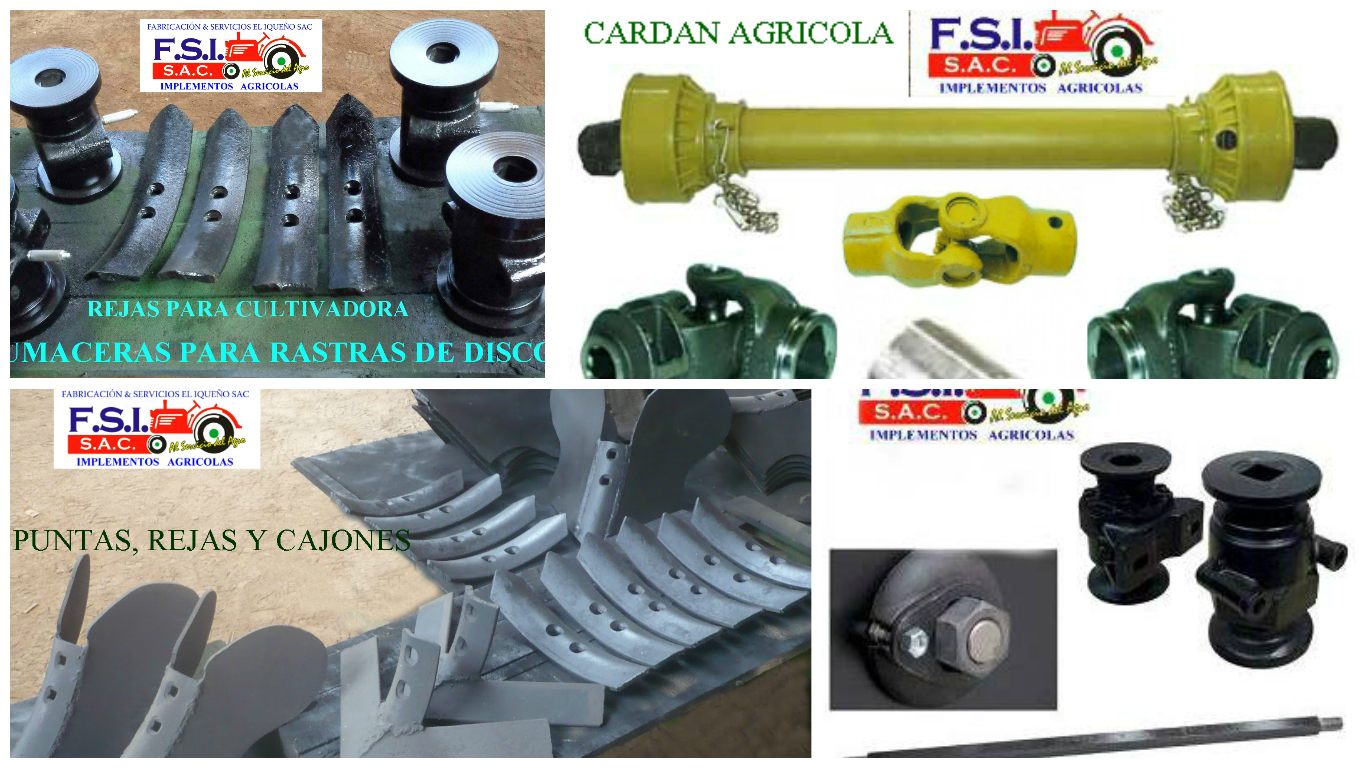 Implementos agrícolas para tractor.: AREA DE FABRICACIÓN DE IMPLEMENTOS ...