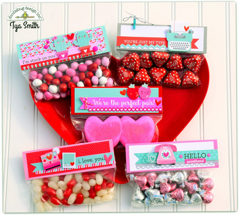 Simply Tya: Doodlebug Design Sweet Things Treat Bag Toppers