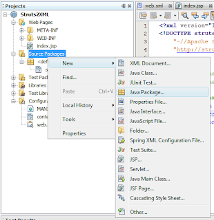 Tutoriales de Programacion Java: Struts 2 - Parte 1: Configuración