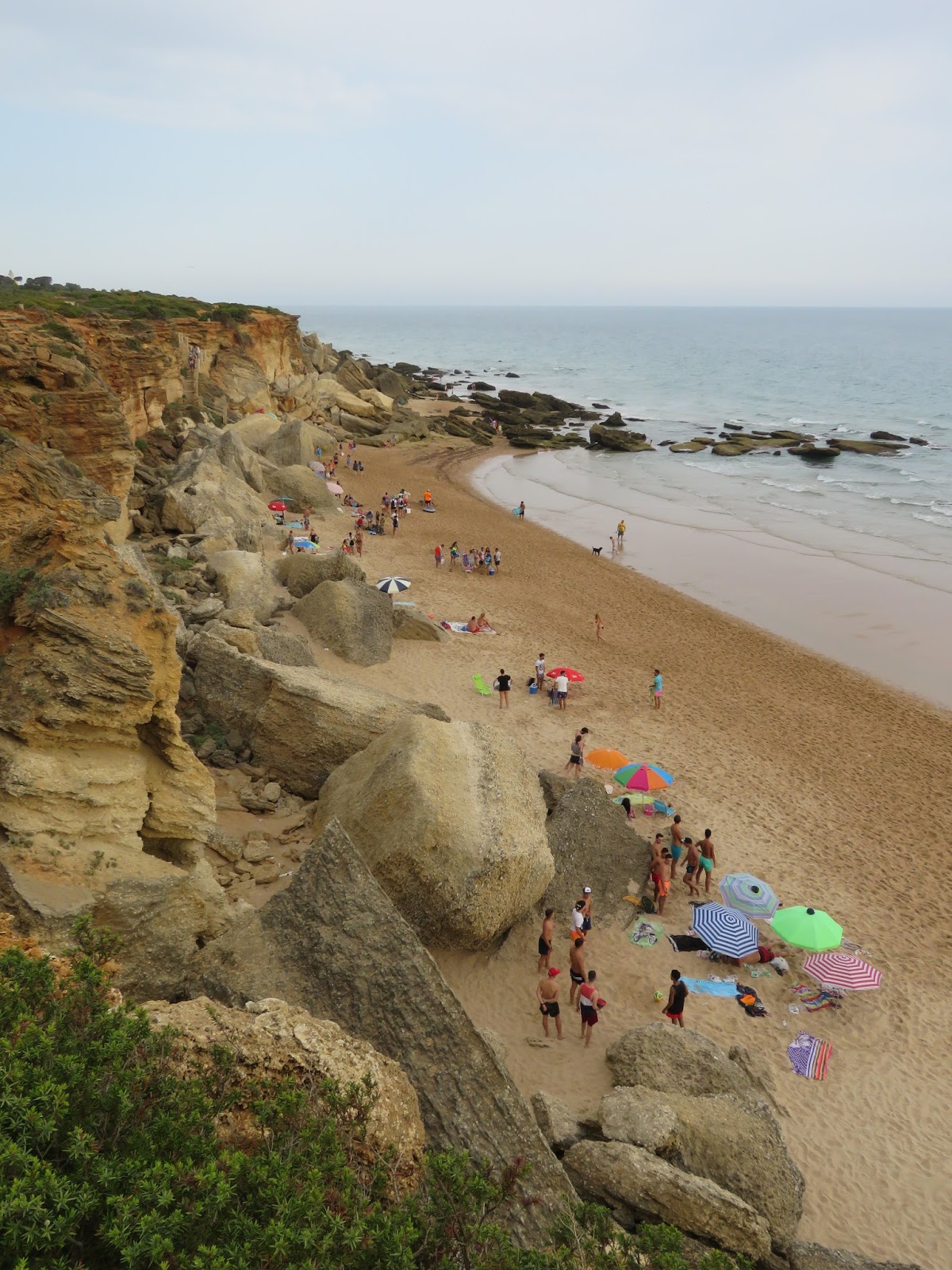 Mis aventuras en camper: Playas de Calas de Roche. Conil de la Fra ...