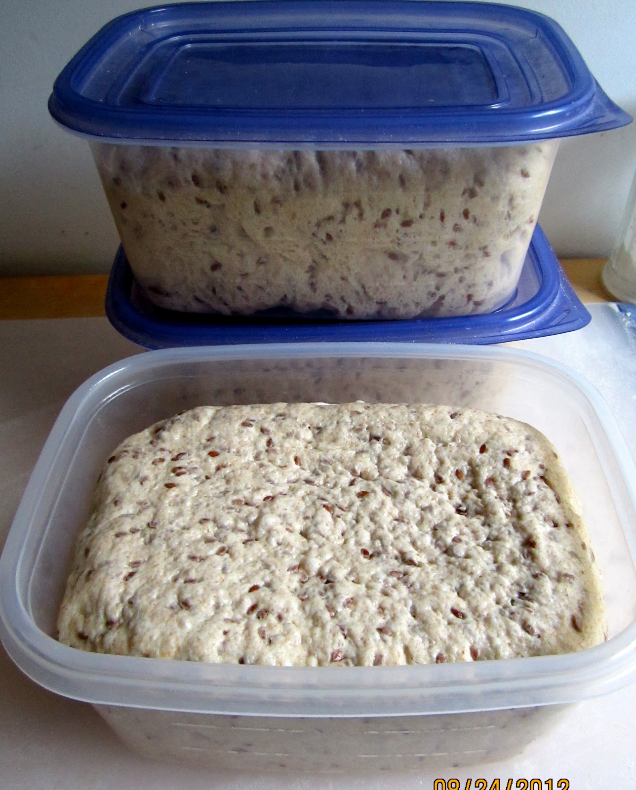 Brot & Bread: LEINSAMENBROT - GERMAN FLAXSEED BREAD