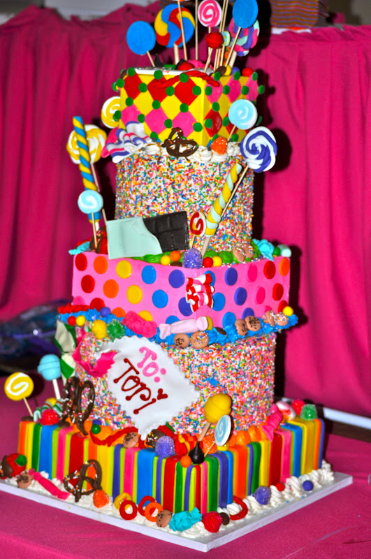 Leah's Sweet Treats: Candyland Cake