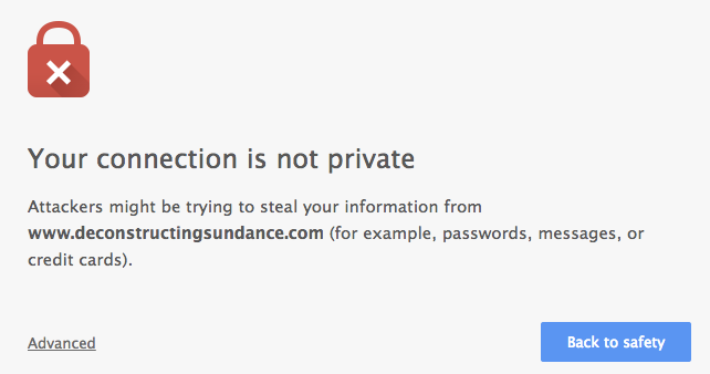 The SysAdmin Café: Security Errors on Patient Portal