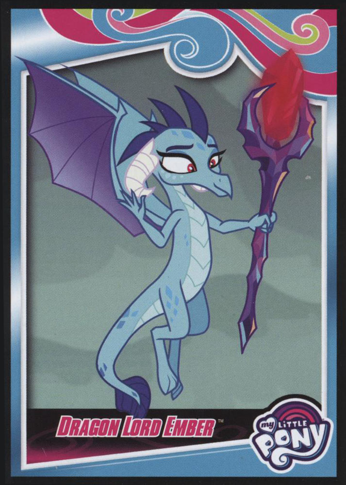 My Little Pony Dragon Lord Ember Series 4 Trading Card | MLP Merch