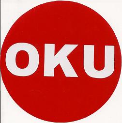 OKU Bumper Sticker: Order NOW OKU Bumper Sticker Design