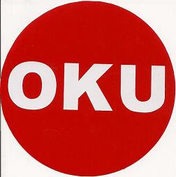 OKU Bumper Sticker: Order NOW OKU Bumper Sticker Design