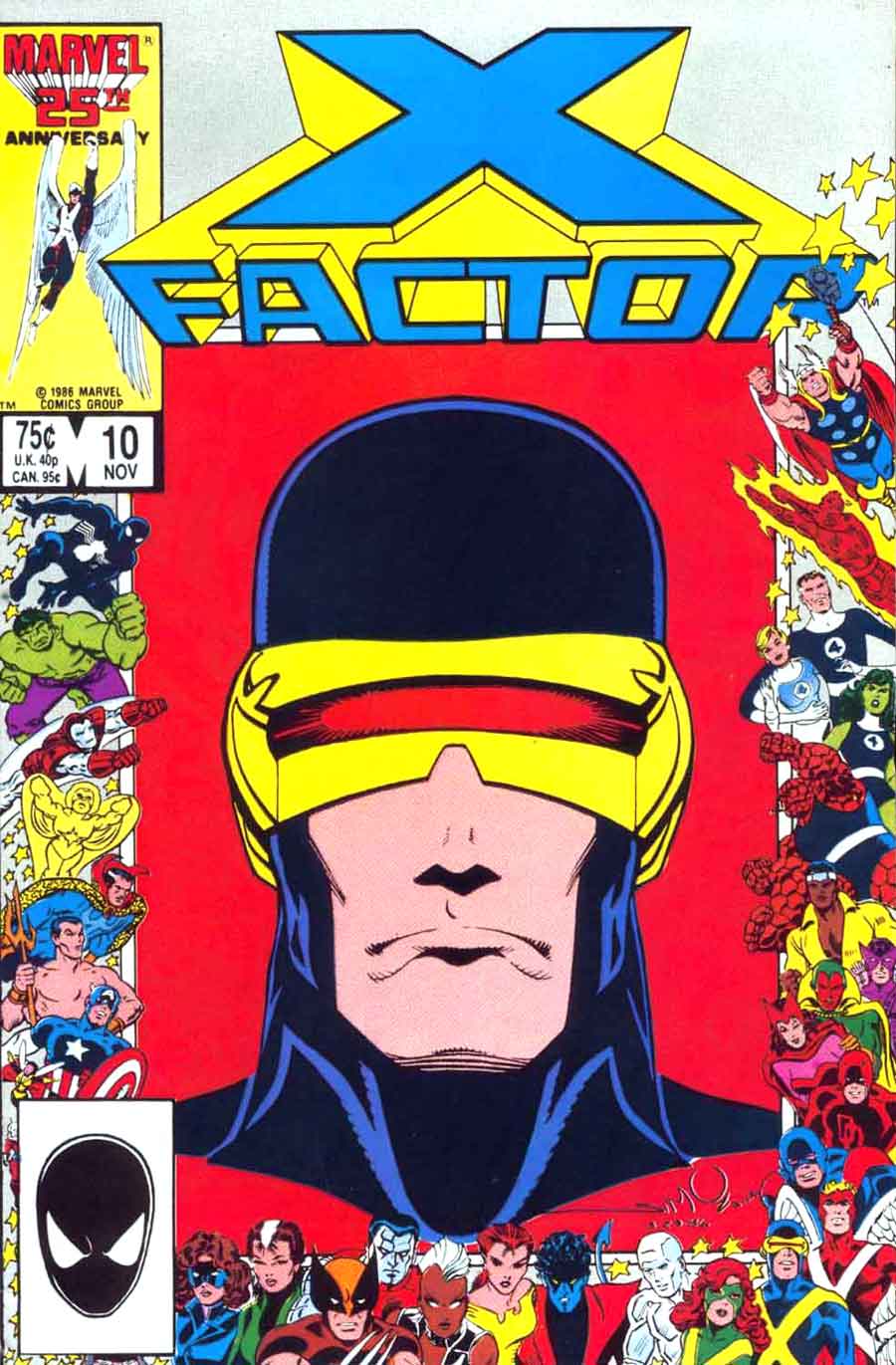 X-Factor #10 - Walt Simonson art & cover - Pencil Ink