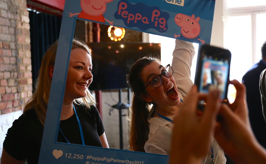 NickALive!: eOne Honours Peppa Pig Licensees At 2017 Peppa Pig Partner Day