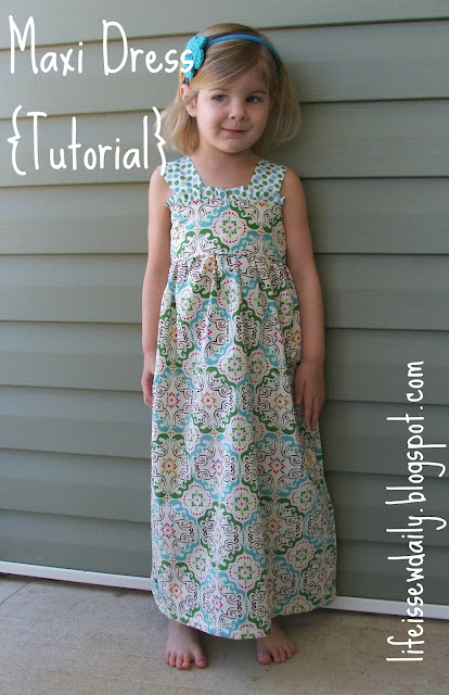 Life is {Sew} Daily: Maxi Dress {Tutorial}