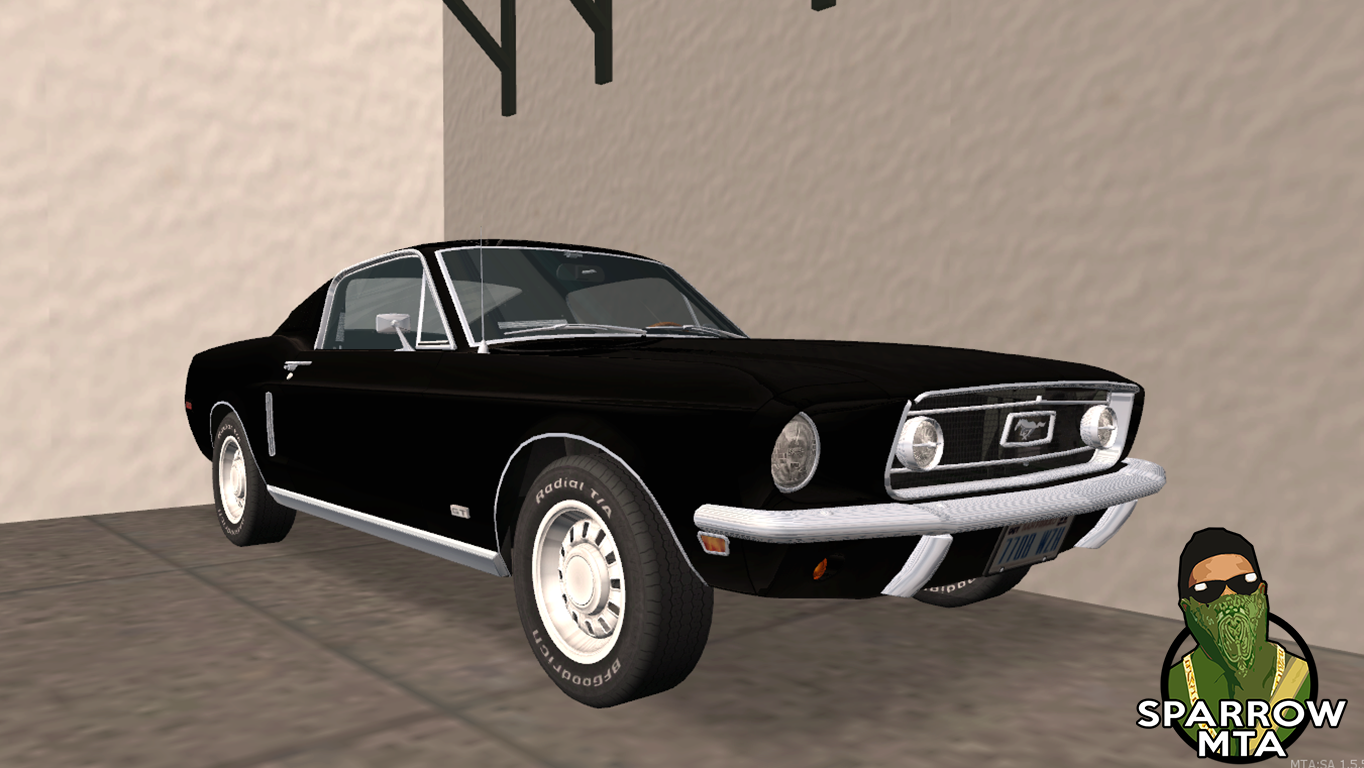 MTA SA Ford Mustang GT Fastback 390 1968 Scripti