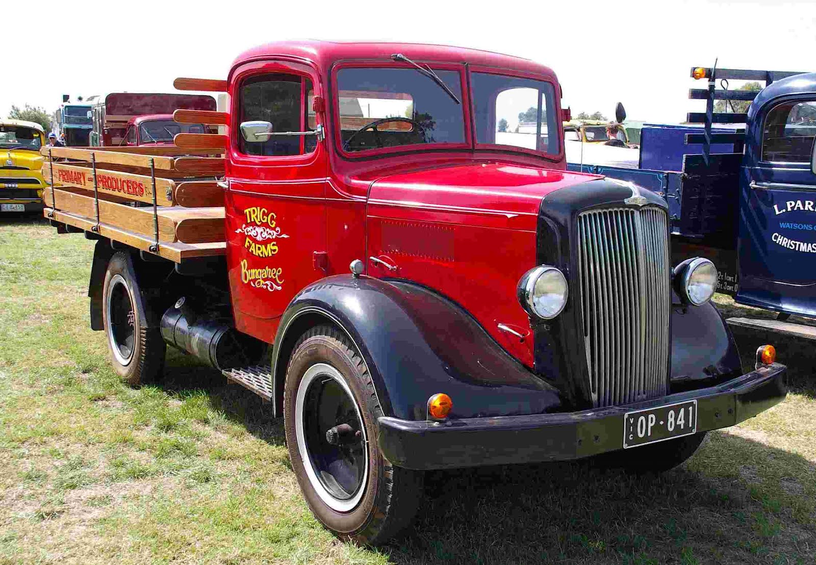 Historic Trucks: Clunes Truck Show 2012 - European and English trucks.