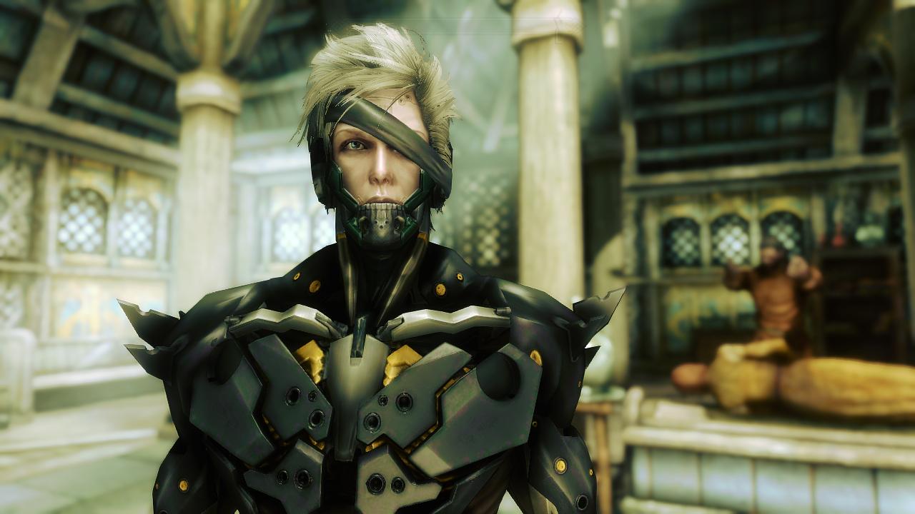 Diego4Fun Zone: [Skyrim MOD]Metal Gear Rising Raiden
