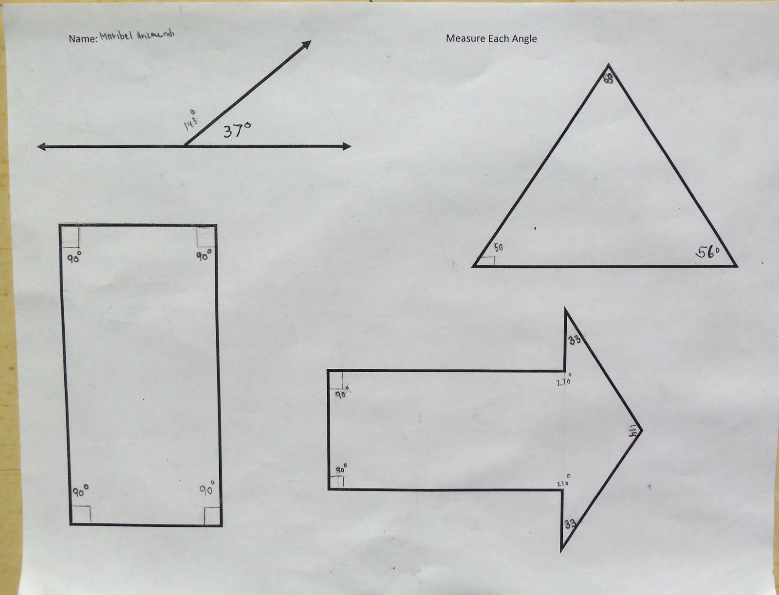 Mom and Me Math Activities: 4.MD.C.6 Measure Angles Using a Protractor