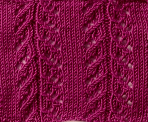 Knitting Galore: Saturday Stitch: Pointelle Stitch.