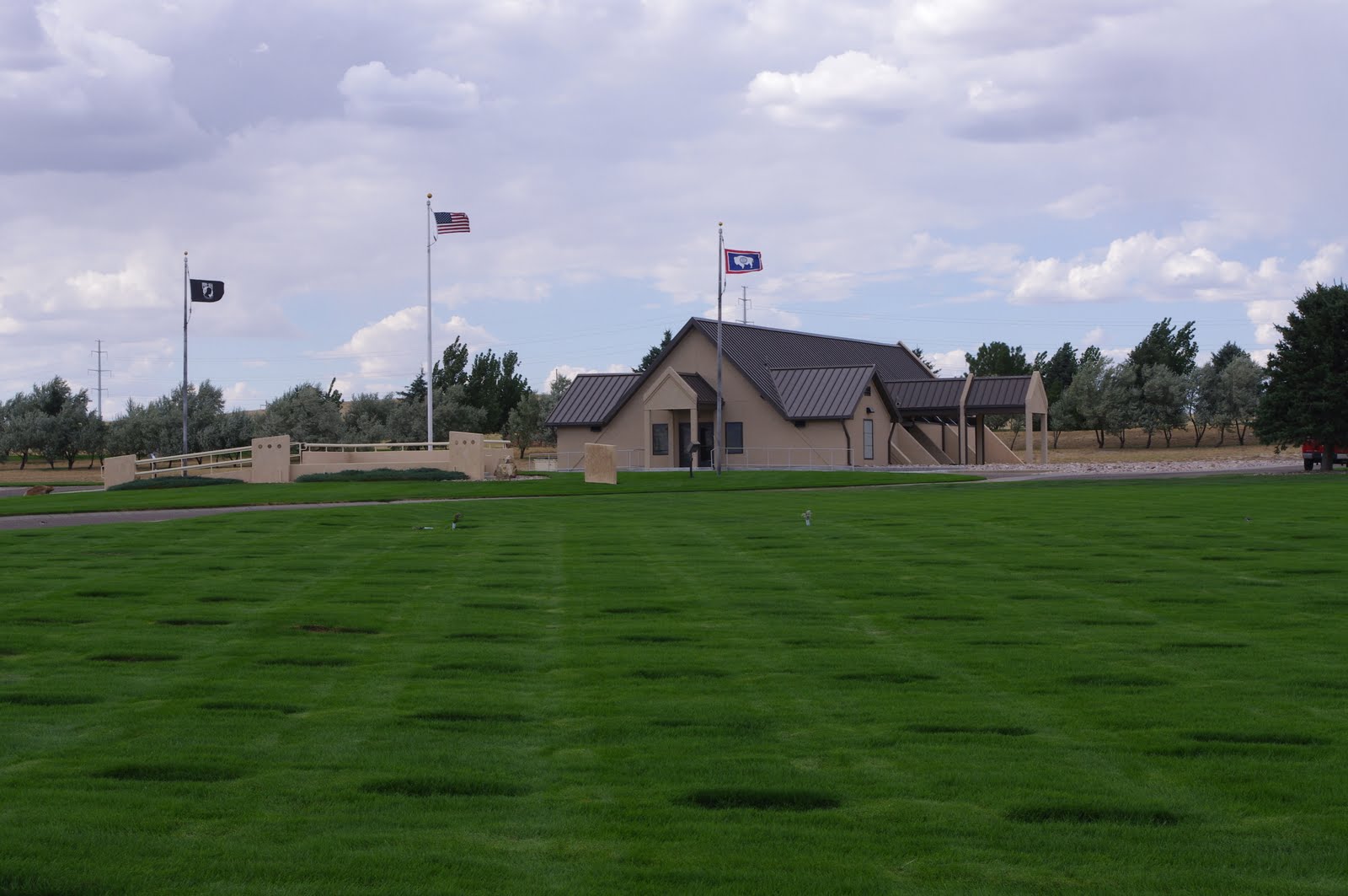 Some Gave All: Oregon Trail State Veterans Cemetary, Natrona County Wyoming