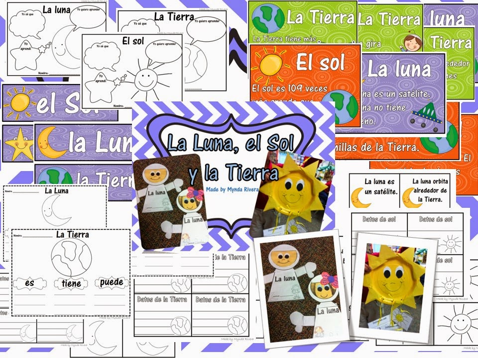 B is for Bilingual: Sun, Moon & Earth