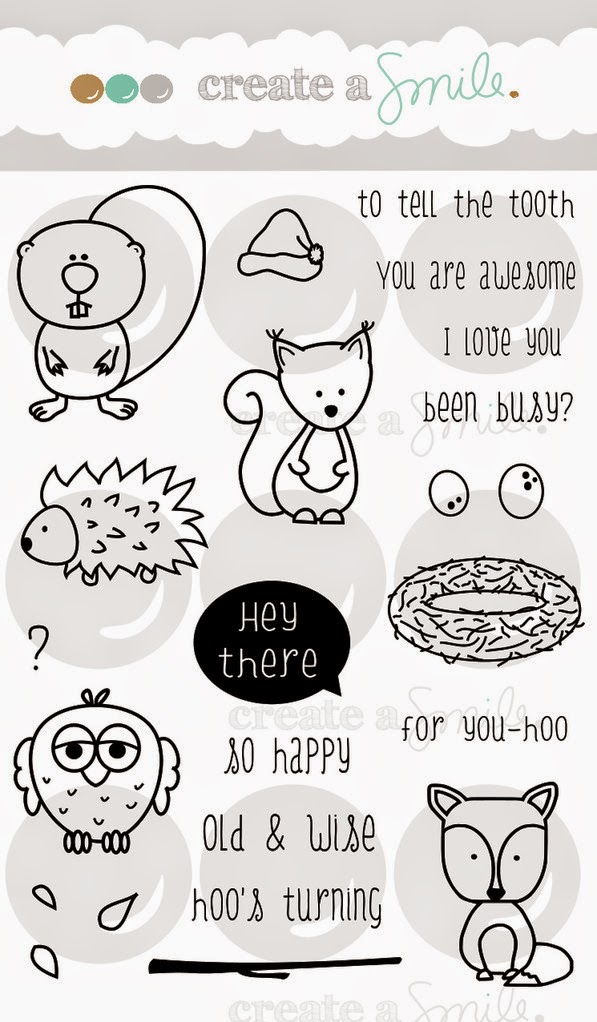 Create a smile: embossing paste and bold colors