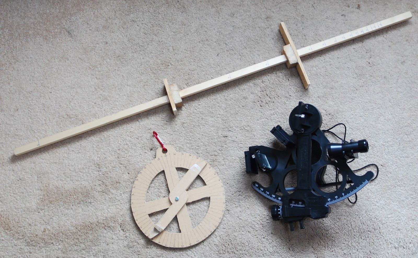 Astrolabes and Stuff: Historic navigational instruments on trial