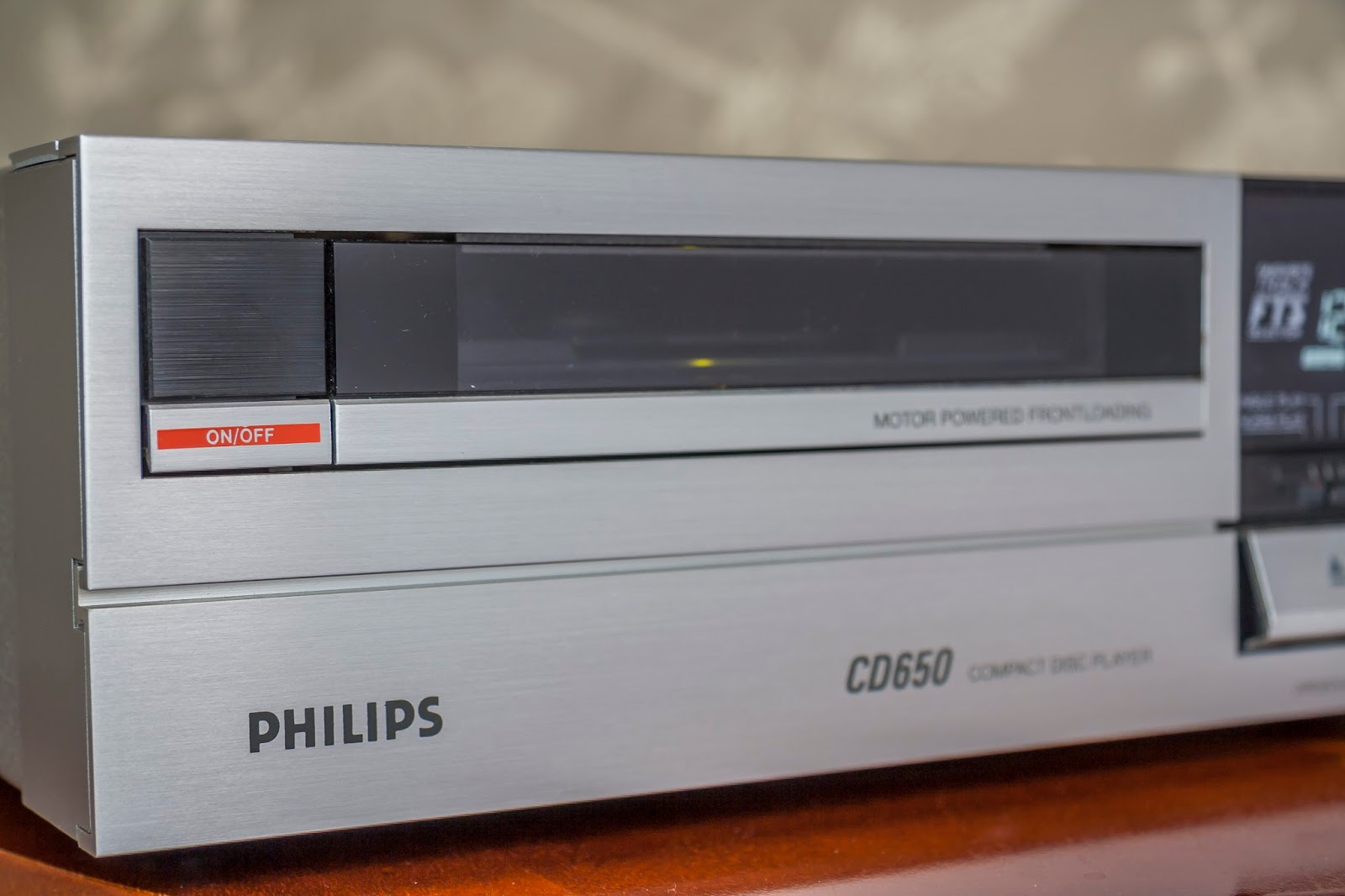Golden Age Of Audio: Philips CD650 Stereo Compact Disc Player