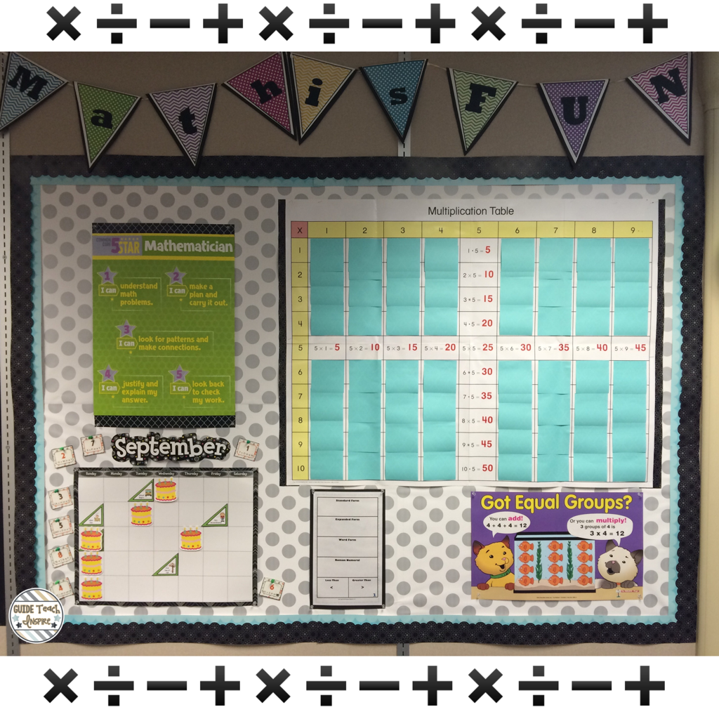 Guide~Teach~Inspire: Motivation Monday - Classroom Schedule for Third Grade