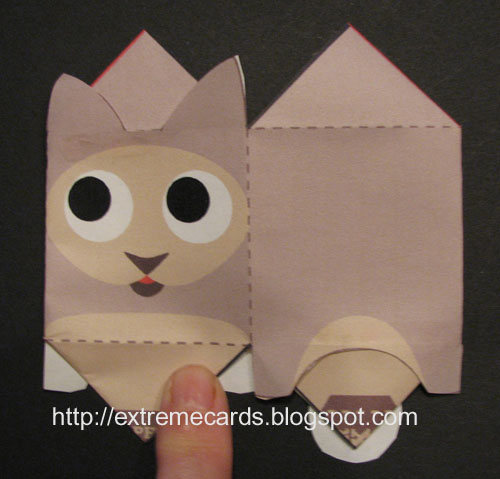 Cube Cat, Folds Flat