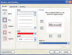 Cara menggunakan Borders and Shading | komputer teknologi
