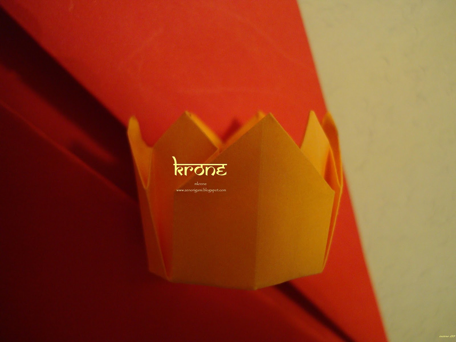 Zen Origami: AH, MEU REI