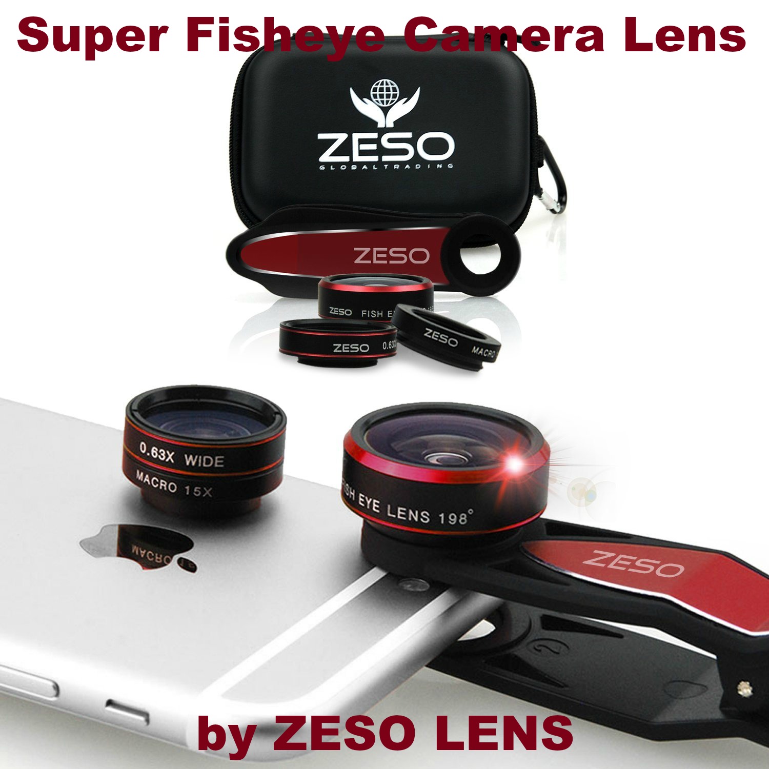 GlamRiver: Super Fisheye Camera Lens by ZESO LENS