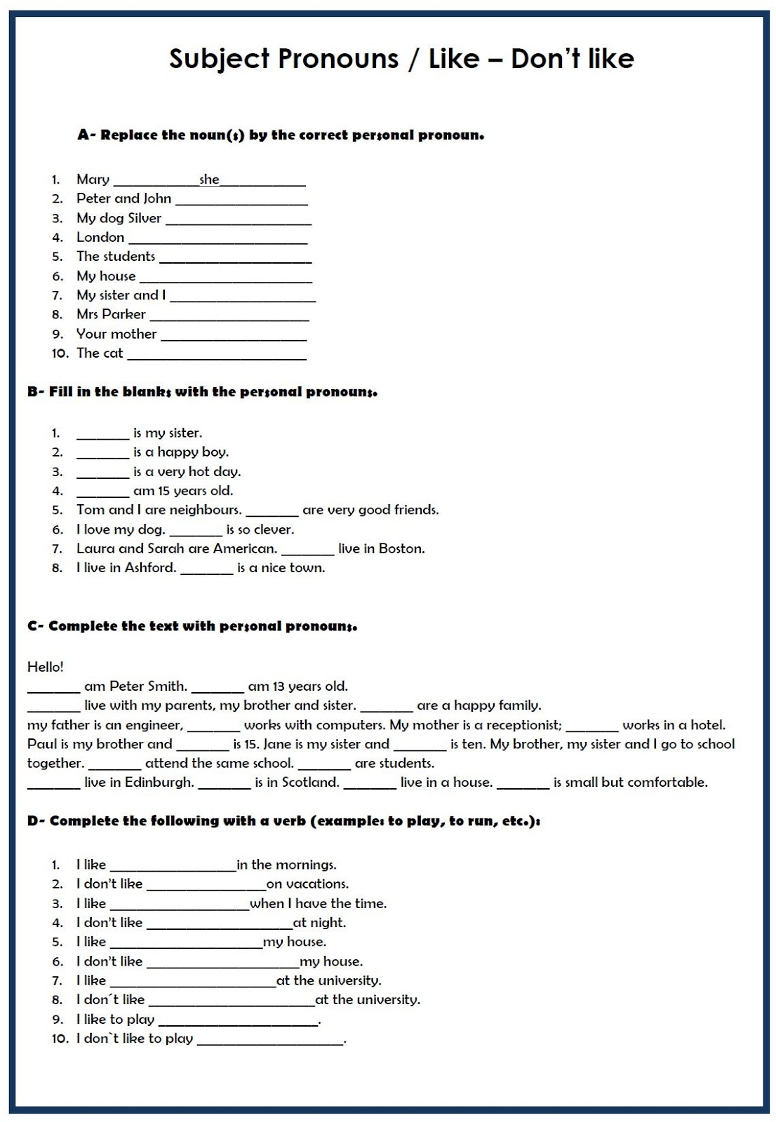 English at Instituto de Educación Superior del Magisterio: Subject ...