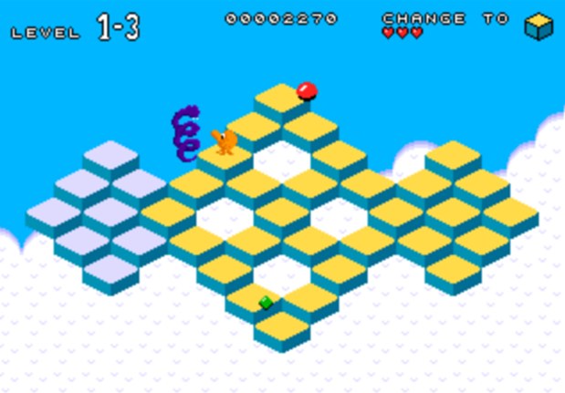 Indie Retro News: An unofficial sequel of Q*Bert for the Sega Genesis ...