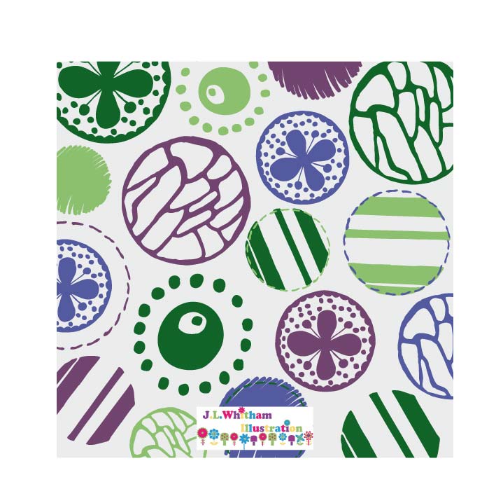 J.L.W Illustration: Non repeat patterns
