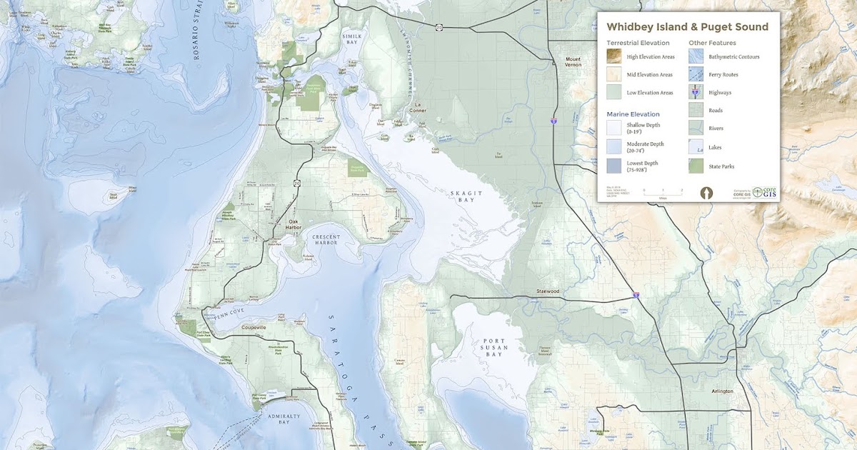 Contours--The CORE GIS Blog: Large Format Map Commission