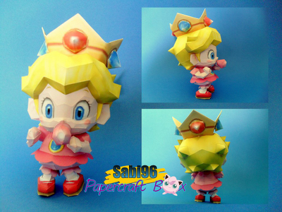 Baby Peach Papercraft | Papercraft Paradise | PaperCrafts | Paper ...