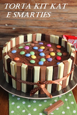 fusillialtegamino: Torta Kit Kat e Smarties