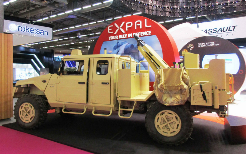 desarrollo defensa y tecnologia belica: EXPAL exhibe su sistema de ...