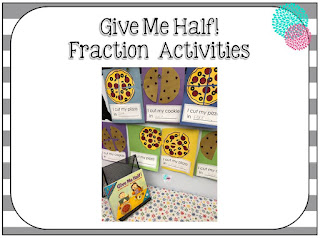 Fraction Activities: Give Me Half! | Teach & Play with Mrs J