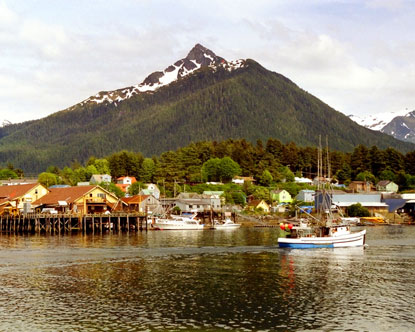 SITKA CITY IN ALASKA