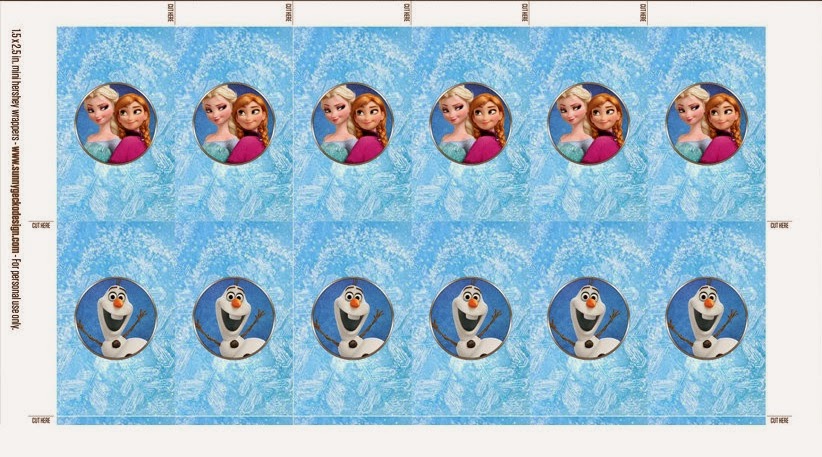 Free Printable Frozen Labels. - Oh My Fiesta! in english
