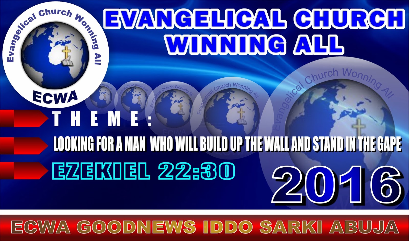 ECWA THEME 2016 - JORDAN BIBLE