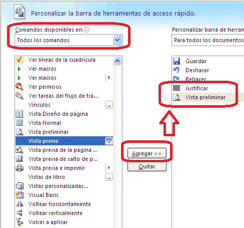 témporaExcel: Botones "rápidos" y personalizados en Excel