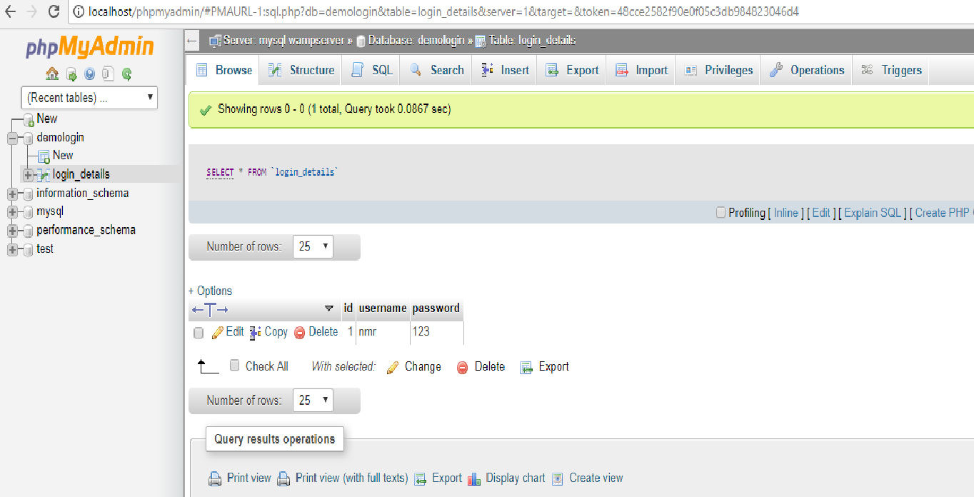 Database Connectivity of Android with MYSQL DATABASE , WAMP SERVER/XAMP ...