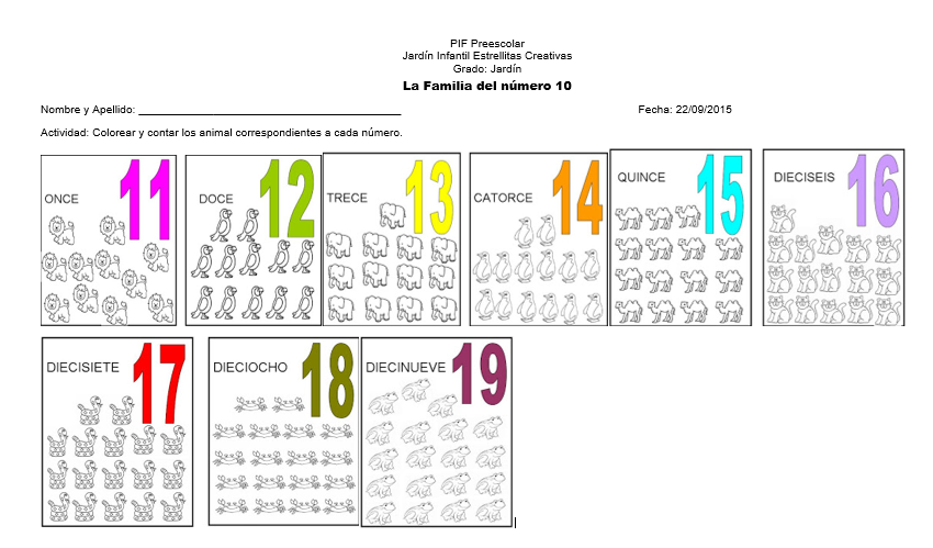 LA FAMILIA DEL NÚMERO 10: septiembre 2015